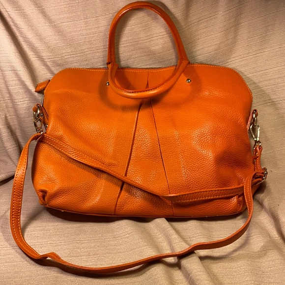 Vera Pelle | Bags | Vera Pelle Made In Italy Gorgeous Satchel | Poshmark